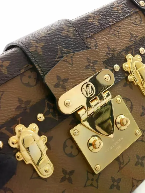 LOUIS VUITTON 2019 Petite Malle Monogram Shoulder Bag