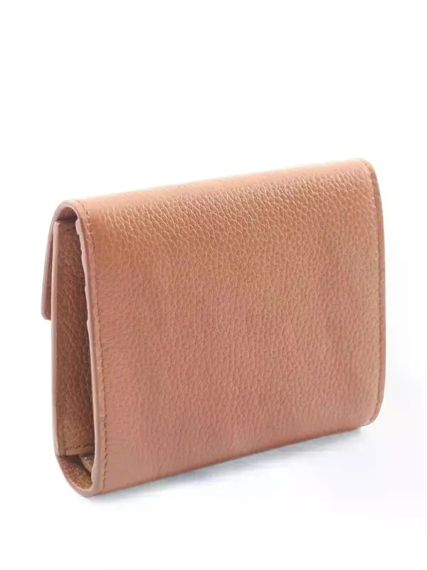 Miu Miu 2020s Vit Daino Trifold Wallet
