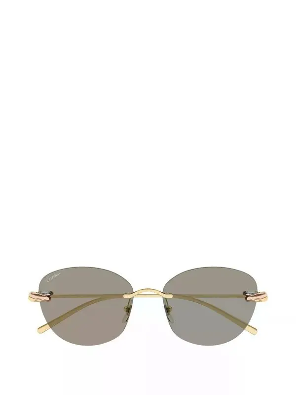 Cartier Trinity Rimless Sunglasses