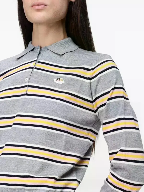 Fiorucci Striped Polo Sweater