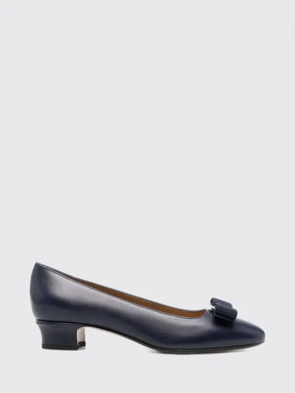 FERRAGAMO Heeled Sandals Colour - Navy