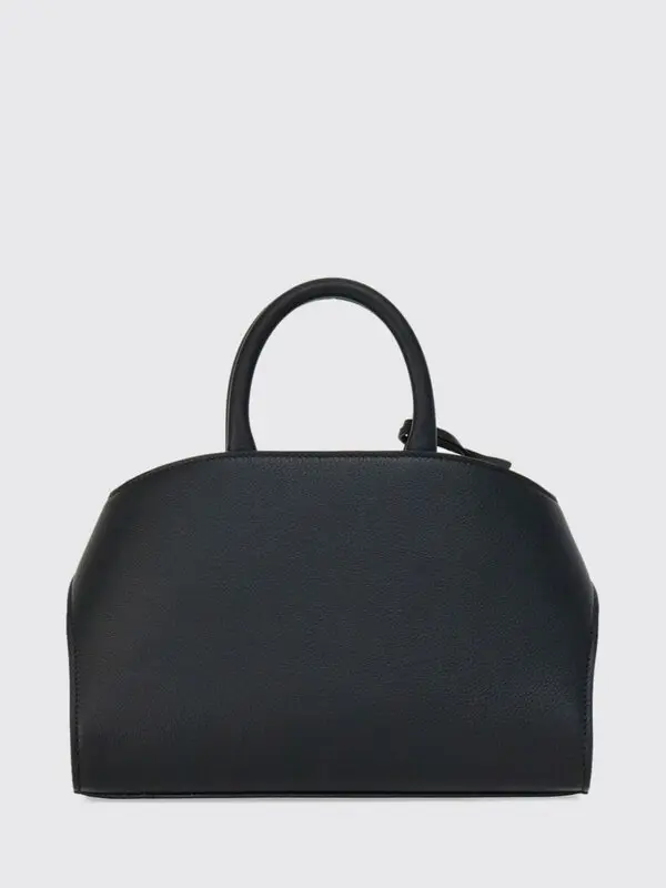 FERRAGAMO Hug Calfskin Leather Mini Top Handle Bag With Double Handle And Straps