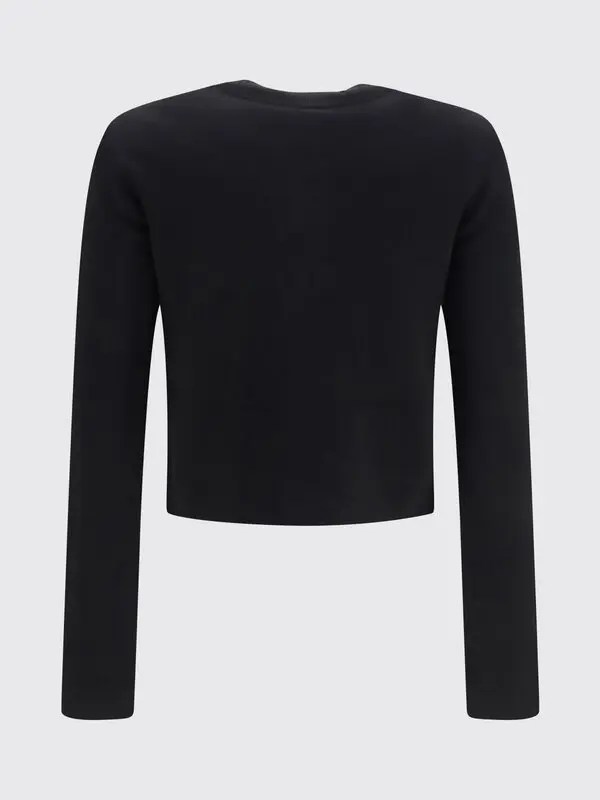 Balmain Slim Fit Viscose Blend Crew Neck Cardigan