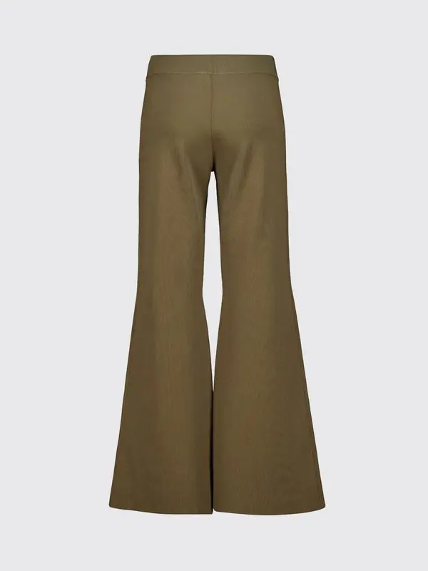 Stella McCartney High-waisted Flared Pants In Stretch Viscose Blend