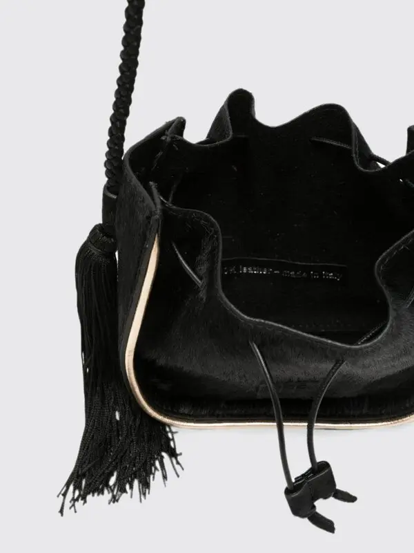 FORTE_FORTE Shoulder Bag Colour - Black
