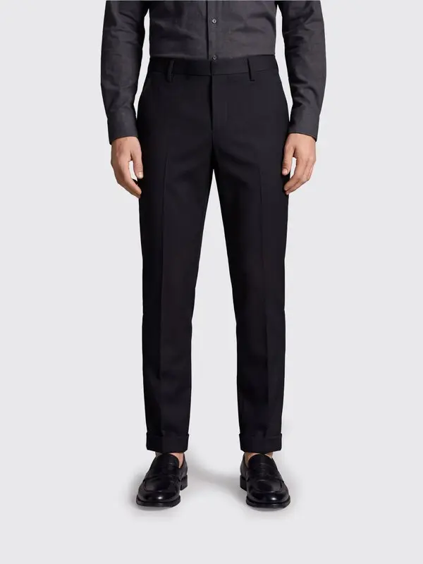 DONDUP Gaubert Slim Fit Sartorial Pants In Wool Blend - Blue