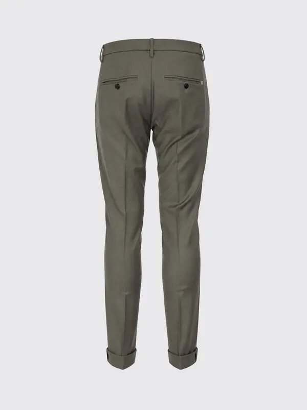 DONDUP Gaubert Slim Fit Sartorial Pants In Wool Blend - Mud