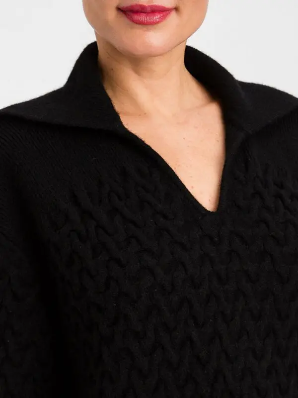 TWINSET Wool-blend V-neck Sweater With Long Sleeves