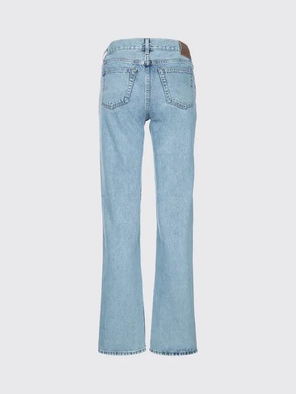 TOTEME Mid-rise Straight-leg Jeans In Cotton With Five Pockets