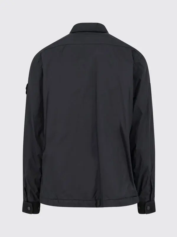 Stone Island Ripstop Nylon Overshirt Padded With Primaloft® Technology