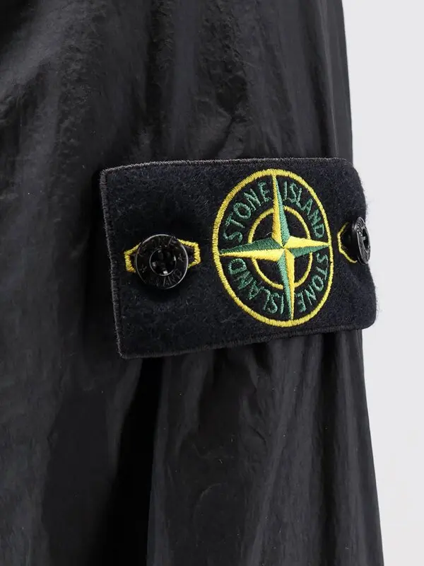 Stone Island Ripstop Nylon Overshirt Padded With Primaloft® Technology