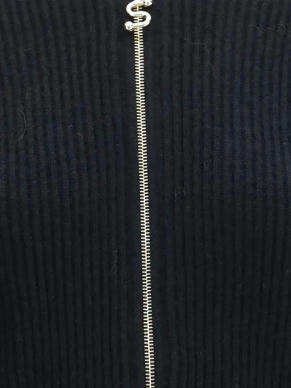 Sportmax Hooded Wool And Cashmere Blend Zip-up Cardigan