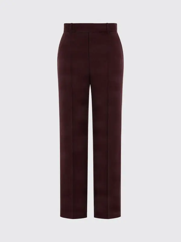 Patrizia Pepe Mid-rise Viscose Blend Wide-leg Pants
