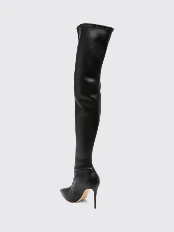 Casadei Julia Over-the-knee Boots With Stiletto Heel And Almond Toe