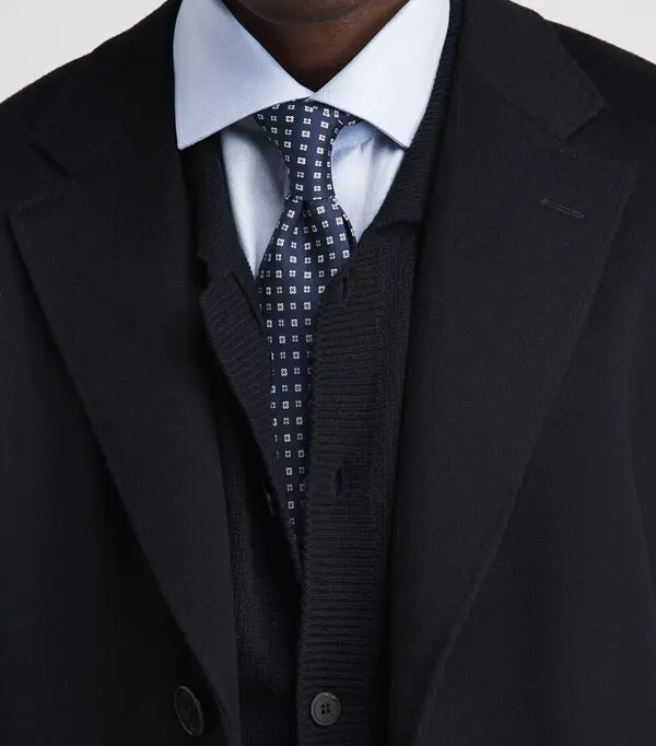 E. MARINELLA Silk Floral Tie