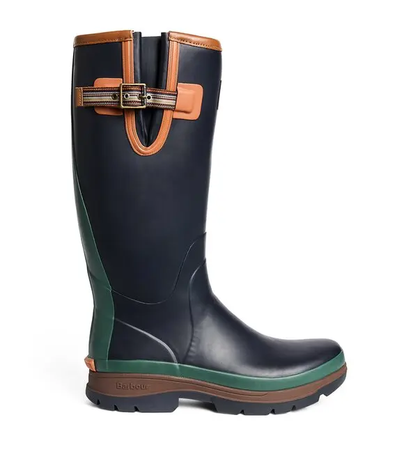 Barbour X Paul Smith Tall Wellington Boots