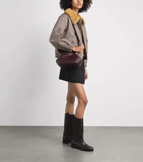 Sandro Faux-fur-lined Bomber Jacket