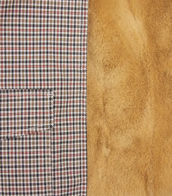 Sandro Faux-fur-lined Bomber Jacket