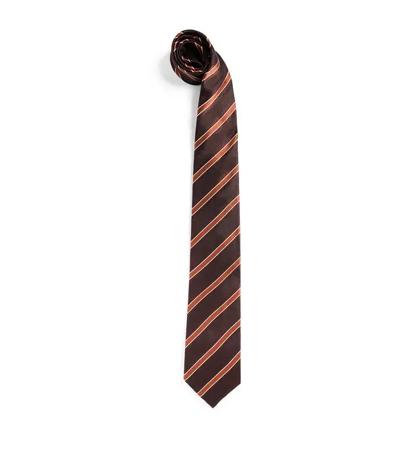 Sandro Silk Stripe Tie