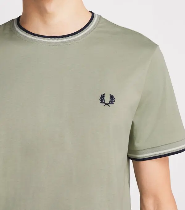 Fred Perry Cotton Twin Tipped T-shirt
