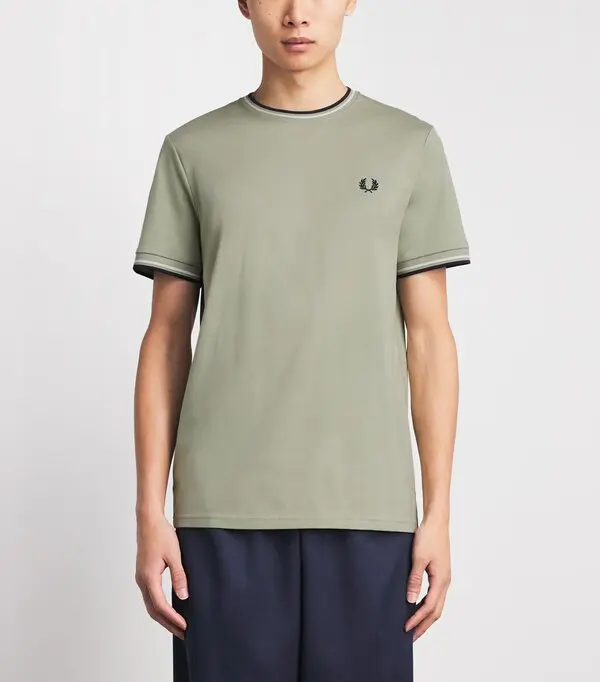 Fred Perry Cotton Twin Tipped T-shirt