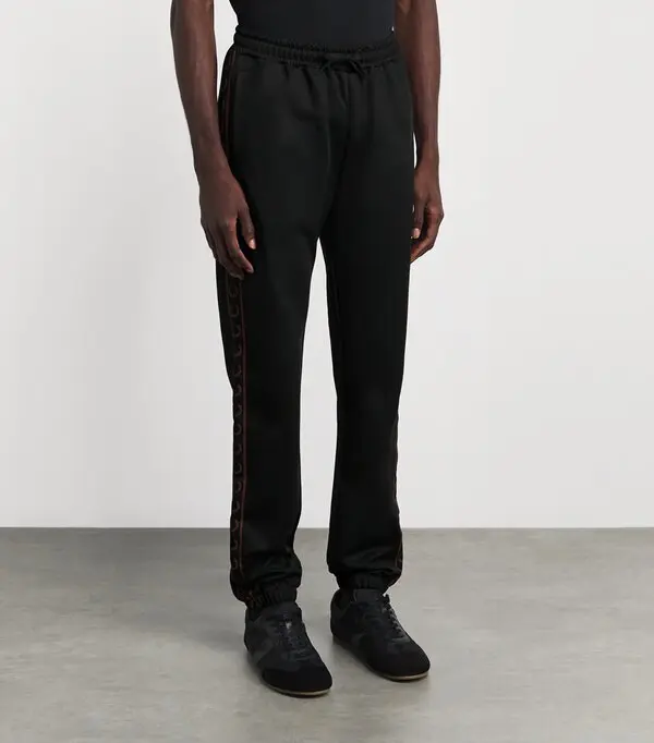 Fred Perry Contrast Tape Wreath Sweatpants