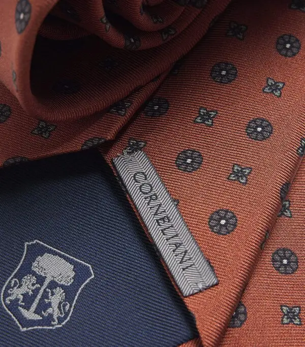 Corneliani Silk Patterned Tie