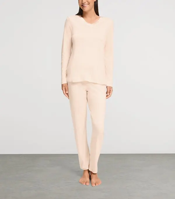 Hanro Tyra Pyjama Set - Ivory