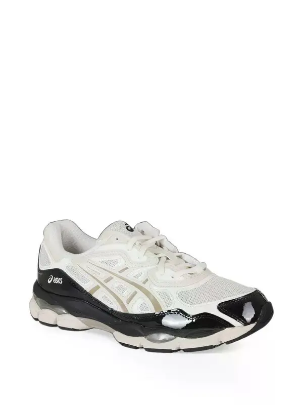 Asics Gel Nyc Mesh-panels Low-top Sneakers