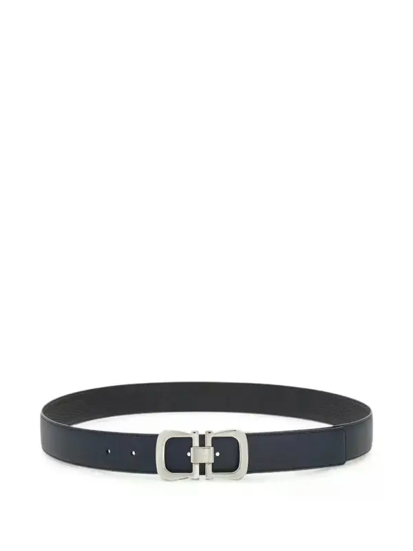 FERRAGAMO Reversible And Adjustable Gancini Belt