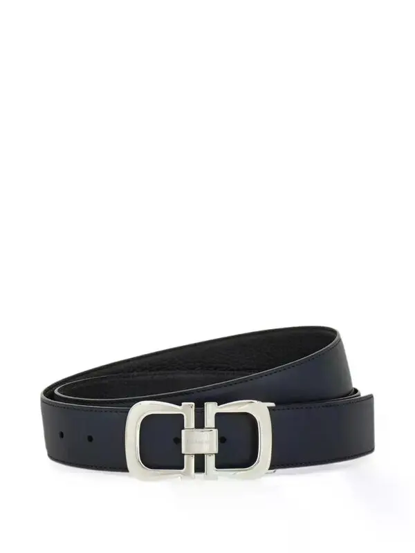 FERRAGAMO Reversible And Adjustable Gancini Belt