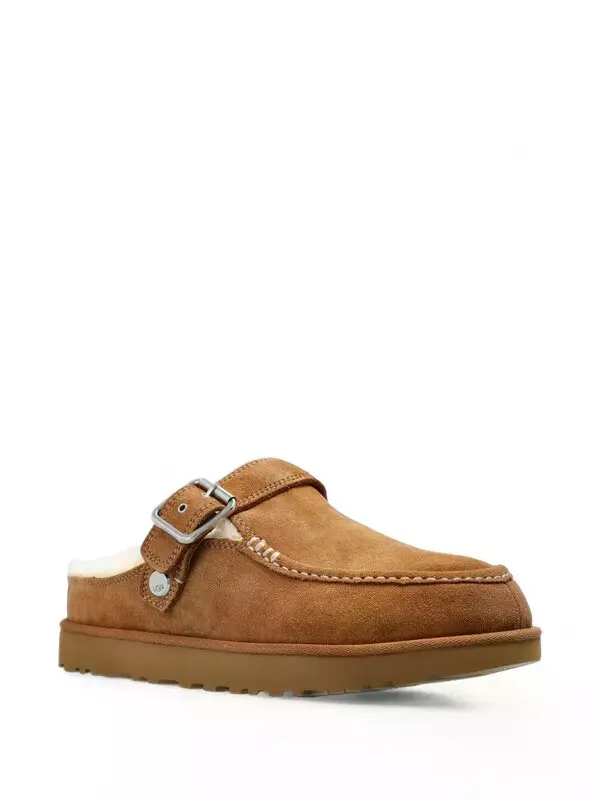 UGG Goldenstar Evelina Clog Suede Slippers