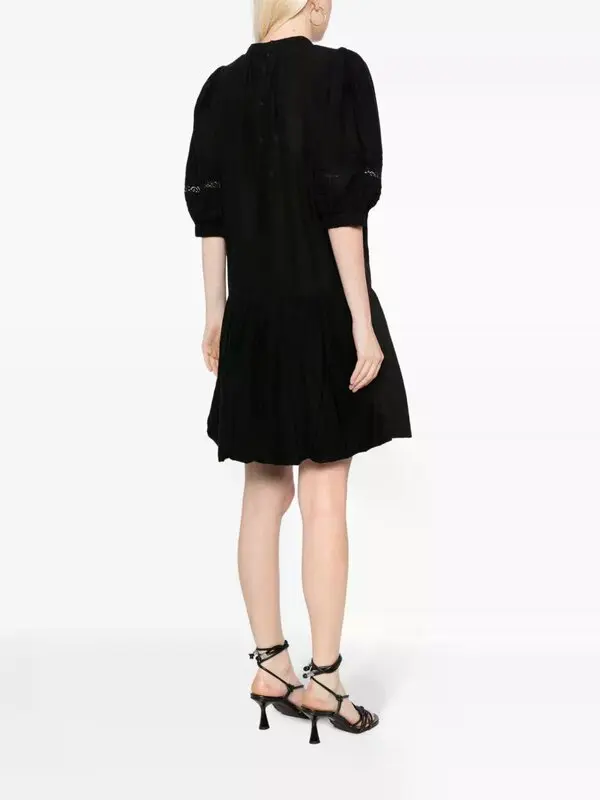 Sea Loren V-neck Cotton Minidress