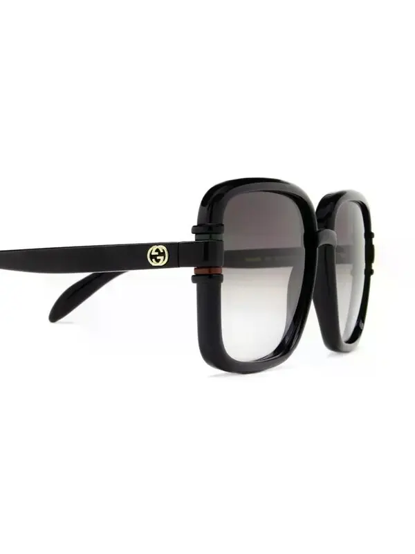 Gucci Gg Oversized Square-frame Sunglasses