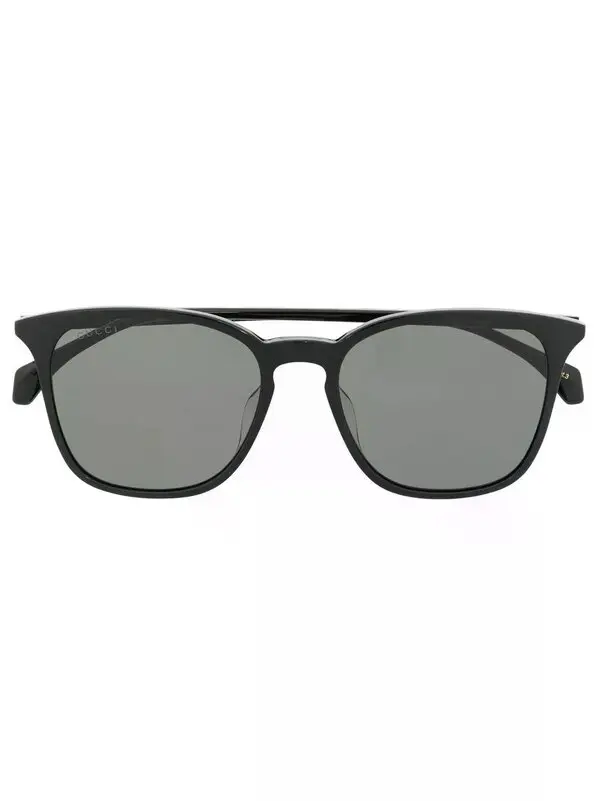 Gucci Logo Square Tinted Sunglasses