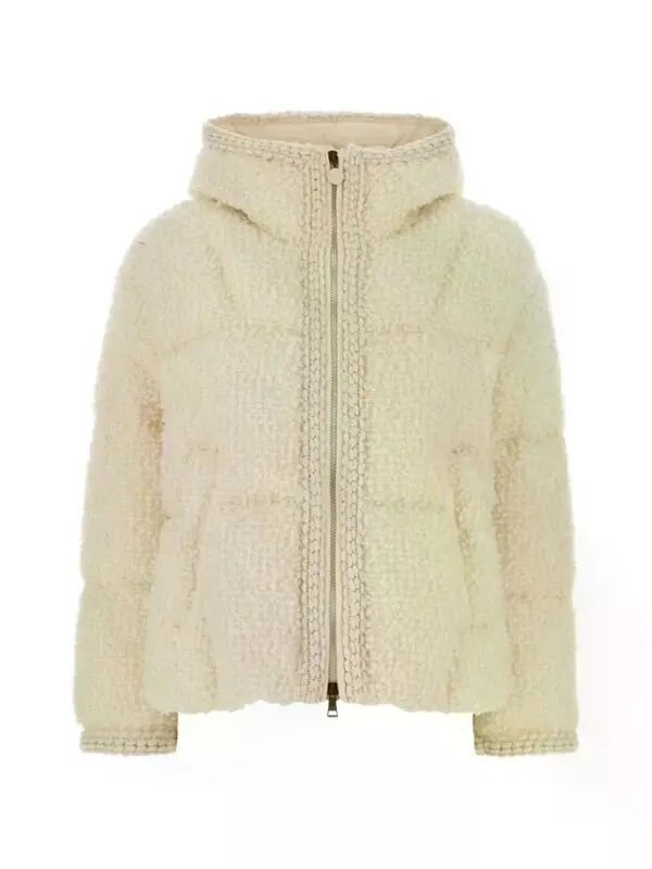 Moncler Cristallin Logo-patch Down Jacket