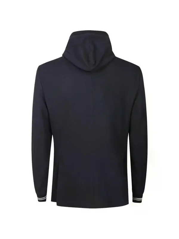 Eleventy Hooded Layered Blazer