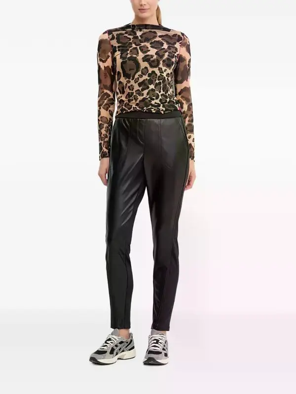 SPORTALM Tamarin Leopard-print Top