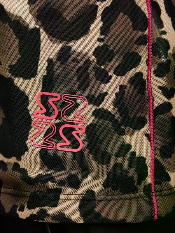 SPORTALM Tamarin Leopard-print Top