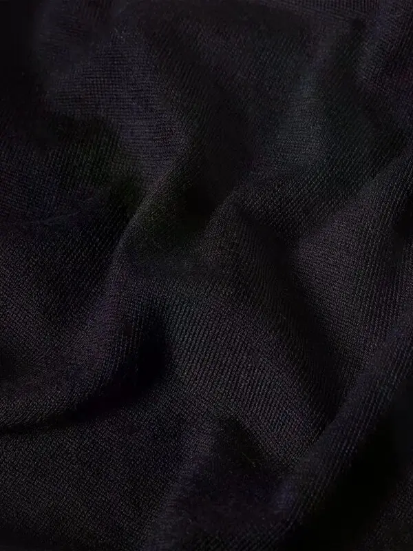 Zegna Navy- Trofeo 15mil Wool Polo Shirt