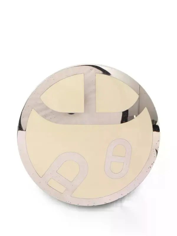 Hermès 2000s Chaîne D'ancre Round Scarf Ring - Silver