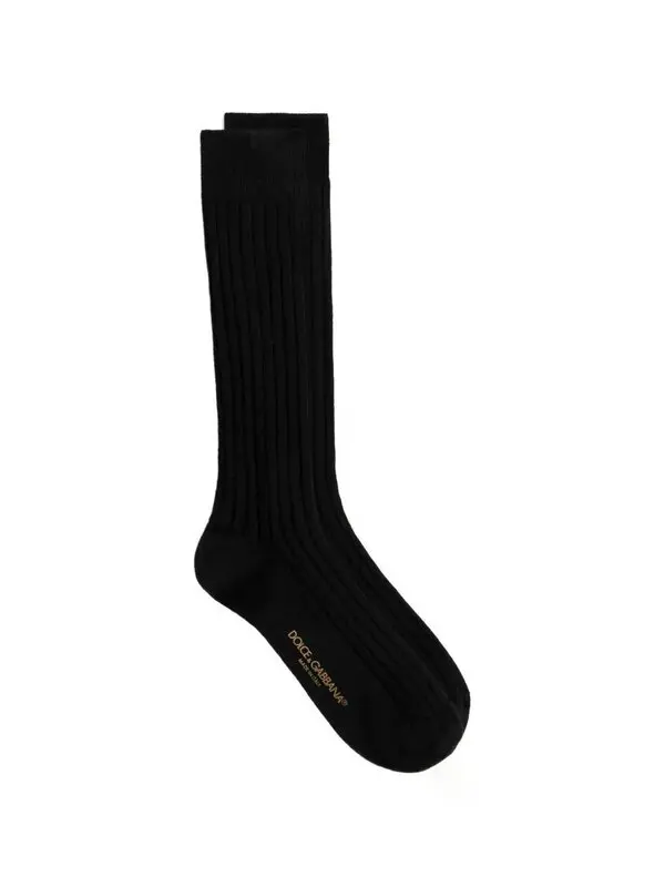 Dolce & Gabbana Ribbed Socks