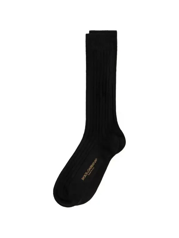Dolce & Gabbana Ribbed Socks