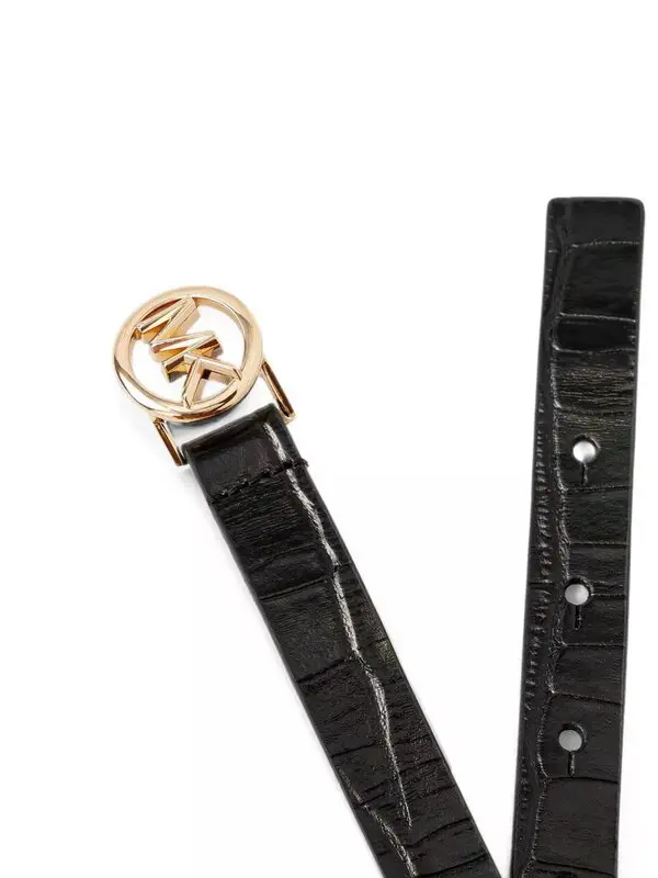 Michael Kors Logo Buckle Belt