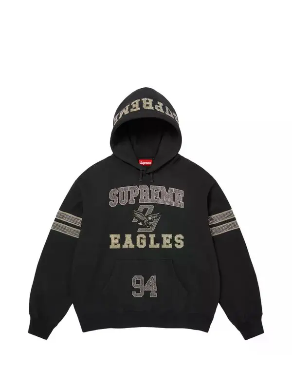 Supreme Rhinestone-embellishment Hoodie