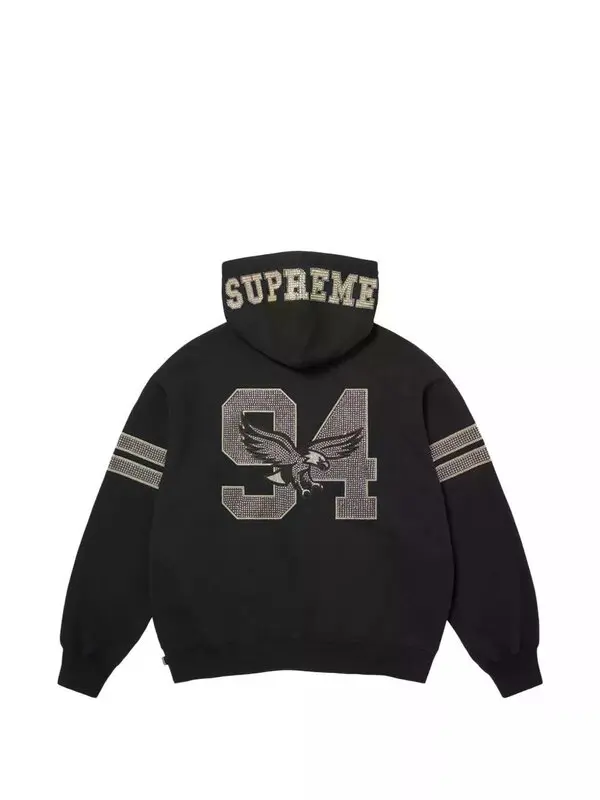 Supreme Rhinestone-embellishment Hoodie