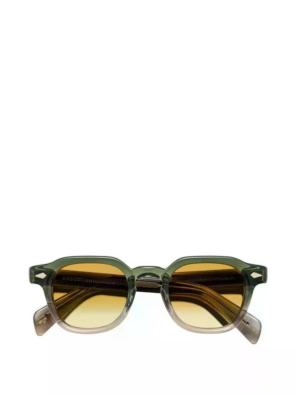 MOSCOT The Dolt Sun Square-frame Sunglasses - Green