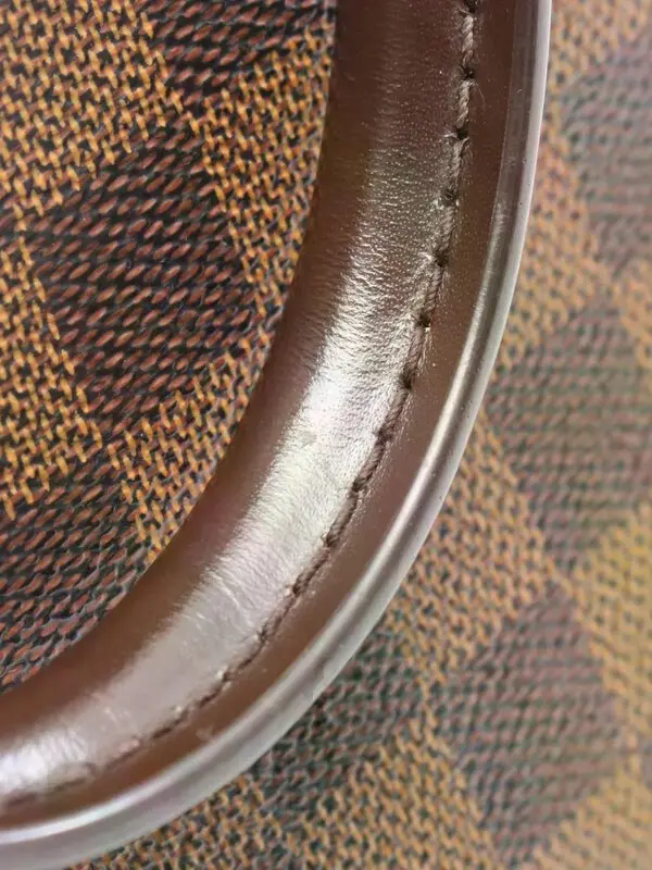 LOUIS VUITTON 2014 Pm Alma Damier Ébène-canvas Handbag