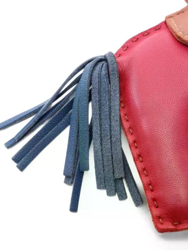 Hermès 2000s Rodeo Mm Bag Charm - Red