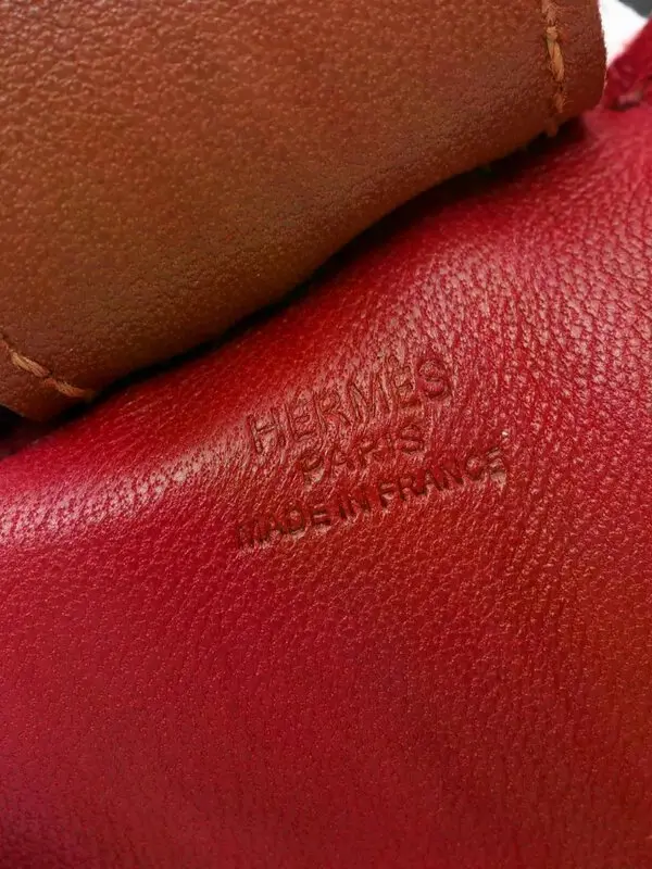 Hermès 2000s Rodeo Mm Bag Charm - Red